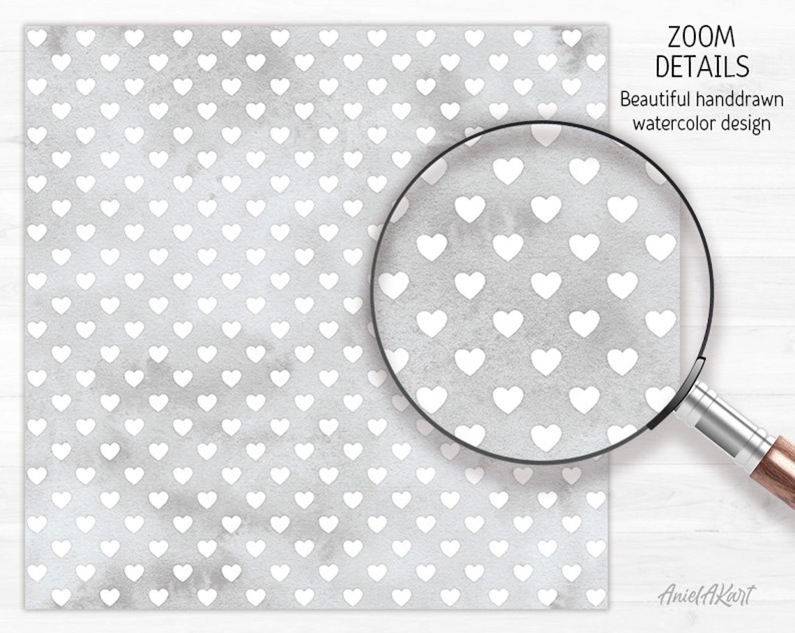 Cute Baby Digital Paper Pack Pastel Seamless Pattern Watercolor Polka ...