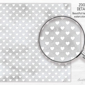 Cute Baby Digital Paper Pack Pastel Seamless Pattern Watercolor Polka ...