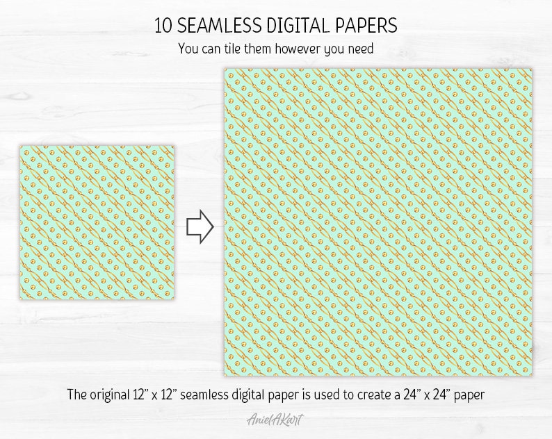 Gold Mint Seamless Pattern Watercolor Polka Dot Digital Paper Pack Gold ...