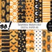 Halloween Digital Paper Pack Watercolor Polka Dot Seamless Pattern ...