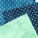 Turquoise Polka Dot Watercolor Background Teal Digital Paper Pack ...