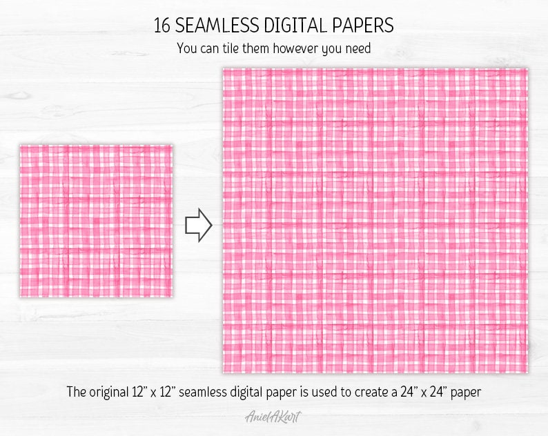 Easter Digital Paper Pack Watercolor Polka Dot Seamless Pattern ...