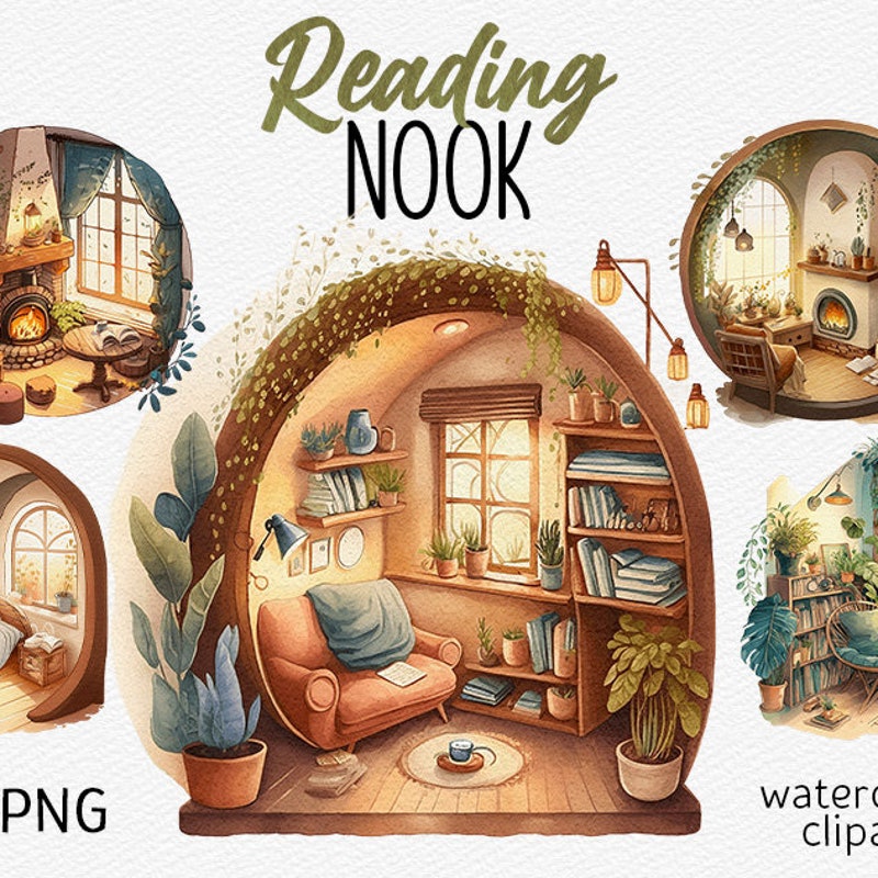 Reading Corner - Etsy