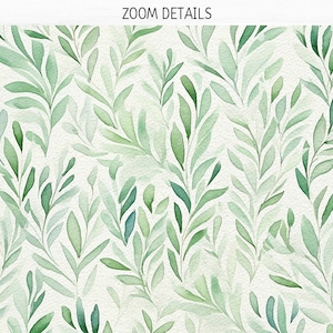 Sage Green Digital Paper Pack Watercolor Pastel Wedding Scrapbook Paper ...