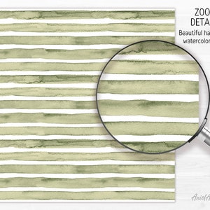 Watercolor Earth Tones Digital Paper Pack Neutral Boho Seamless Pattern ...