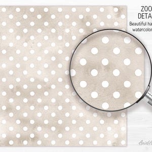 Christmas Digital Paper Pack Watercolor Snowflakes Seamless Pattern ...