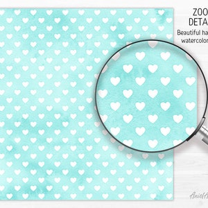 Pastel Baby Digital Paper Pack Cute Seamless Pattern Watercolor Polka ...
