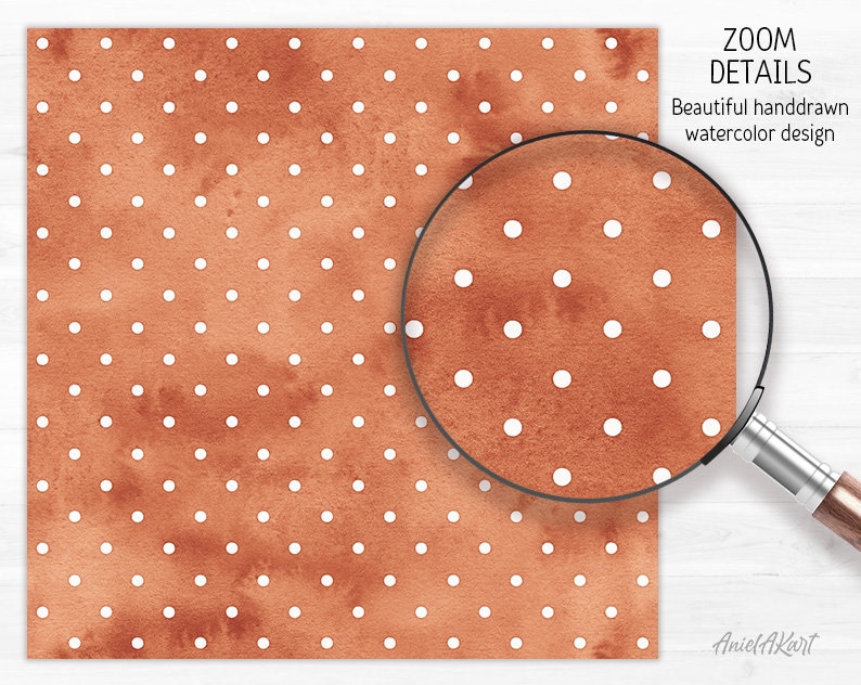 Watercolor Boho Tones Digital Paper Pack Natural Boho Seamless Pattern ...