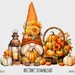Fall Gnome PNG Sublimation Design Thanksgiving Gnome Autumn Gnome ...