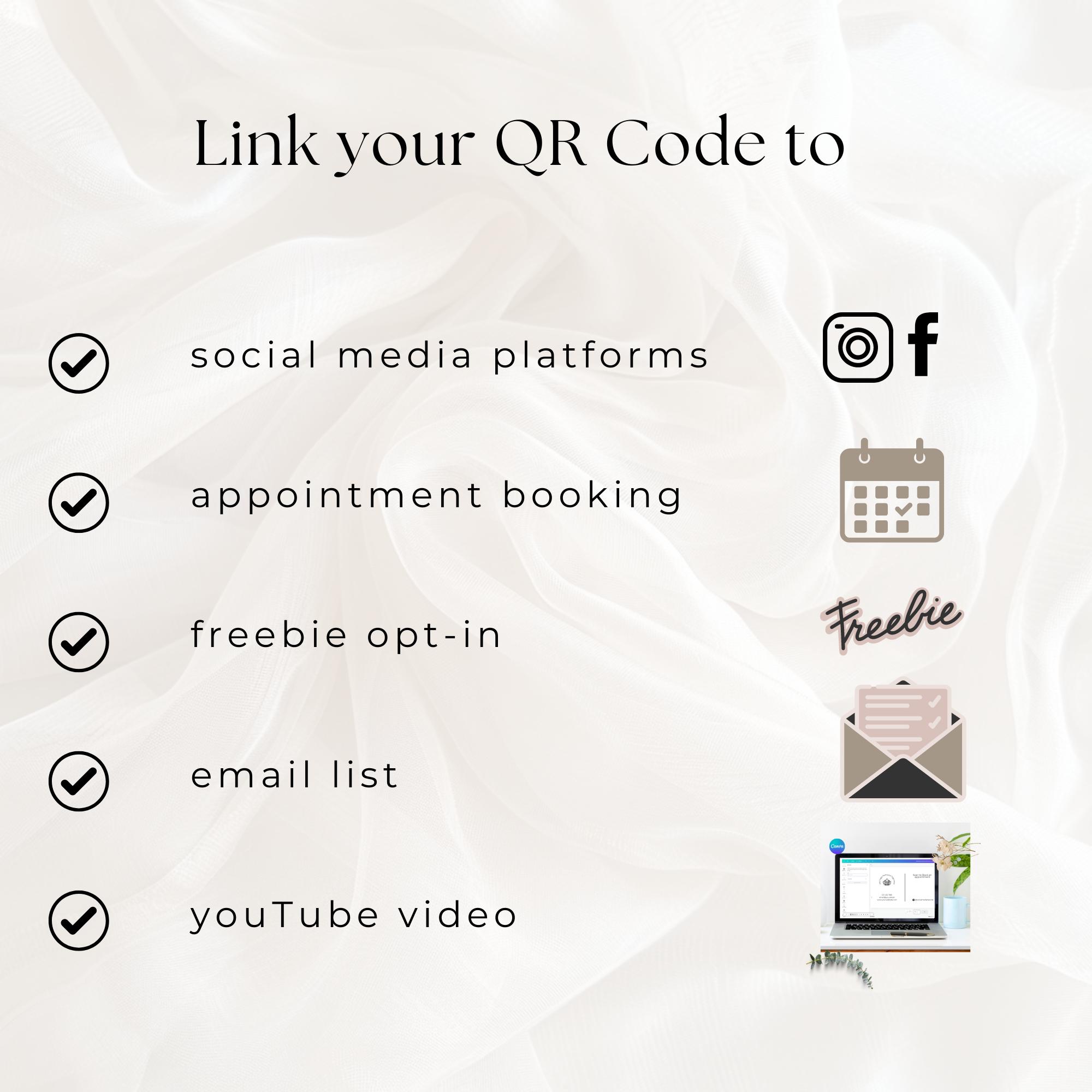 Review QR Code Sign Template, Scannable Feedback Card (canva Editable ...