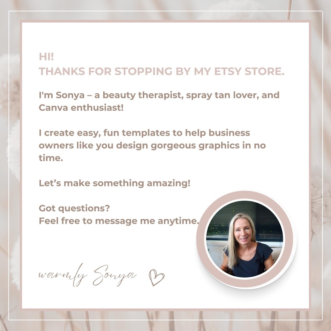 Spray Tan Care Card | Printable Beauty Aftercare | Tanning Aftercare ...