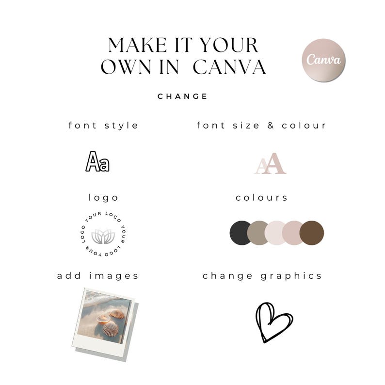 Spray Tan Business Flyer | Editable Template Beauty Business Marketing ...