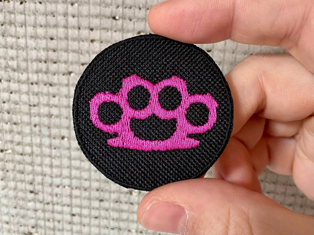 Brass Knuckles Patch - Etsy