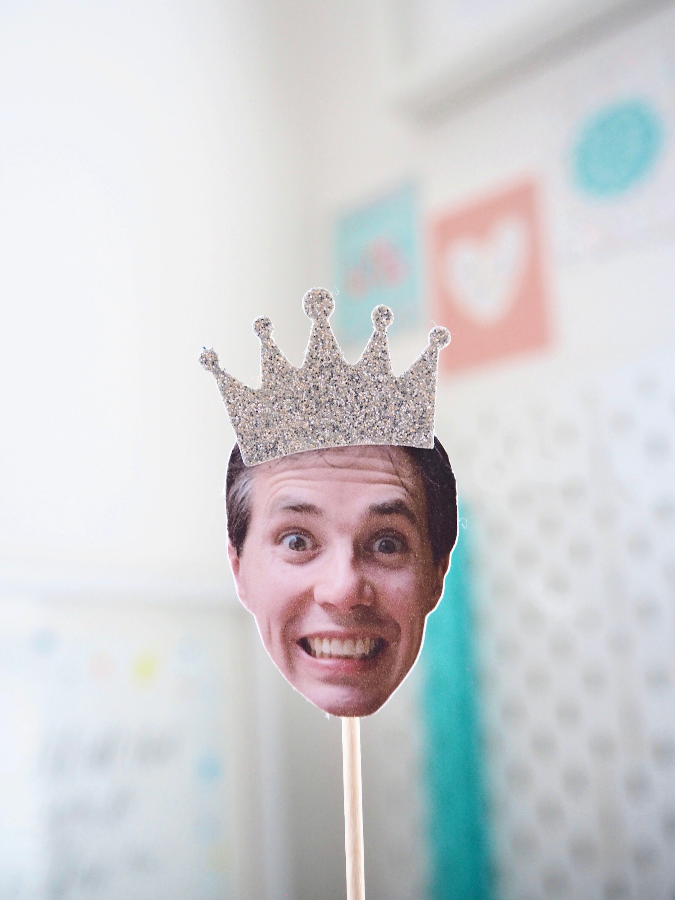 Personalised Face Cake Topper/ Crown Cake Topper / Crown - Etsy