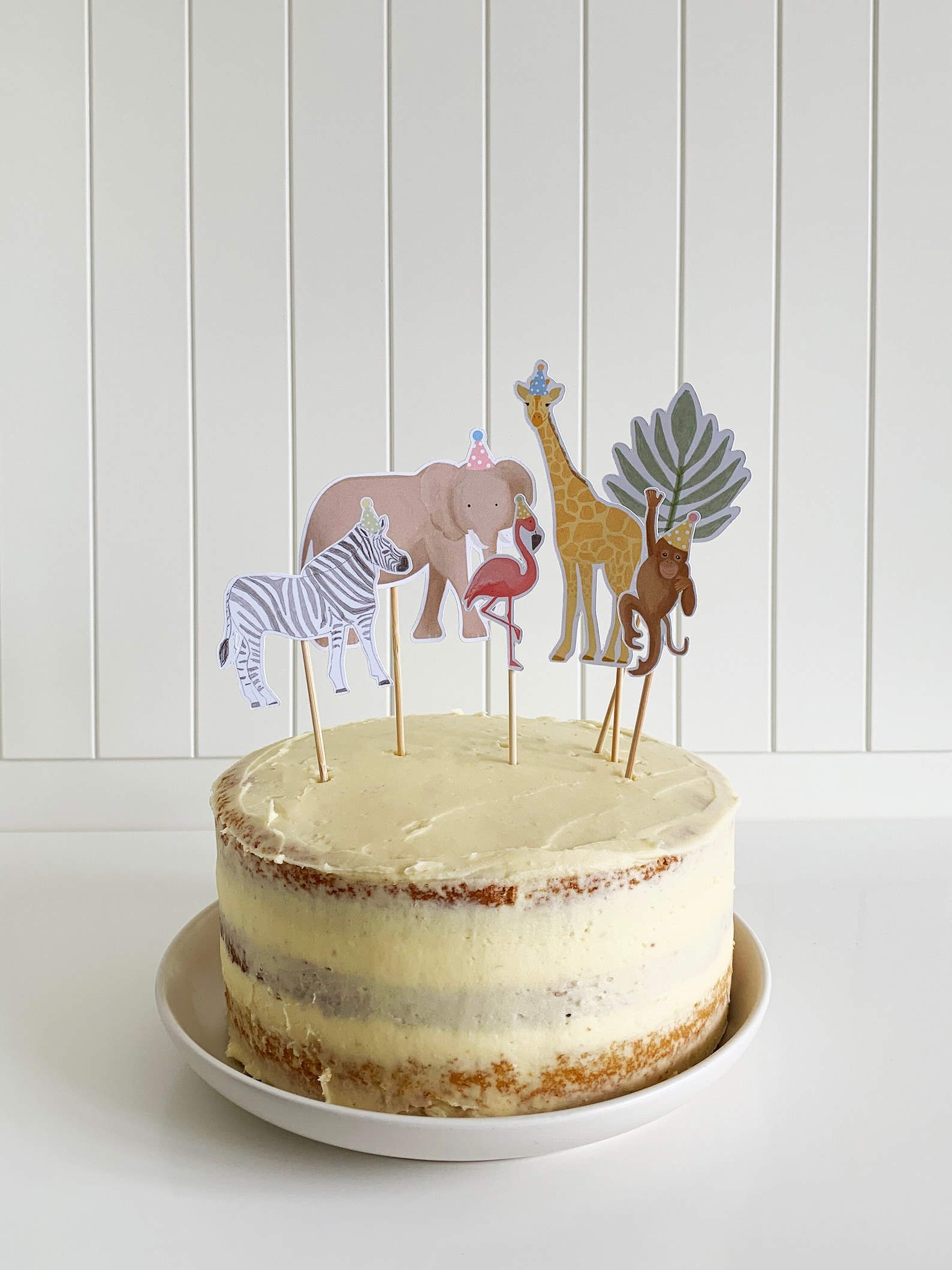 Safari Animals Cake Topper/ Safari Party/ Jungle Party/ Animal | Etsy UK