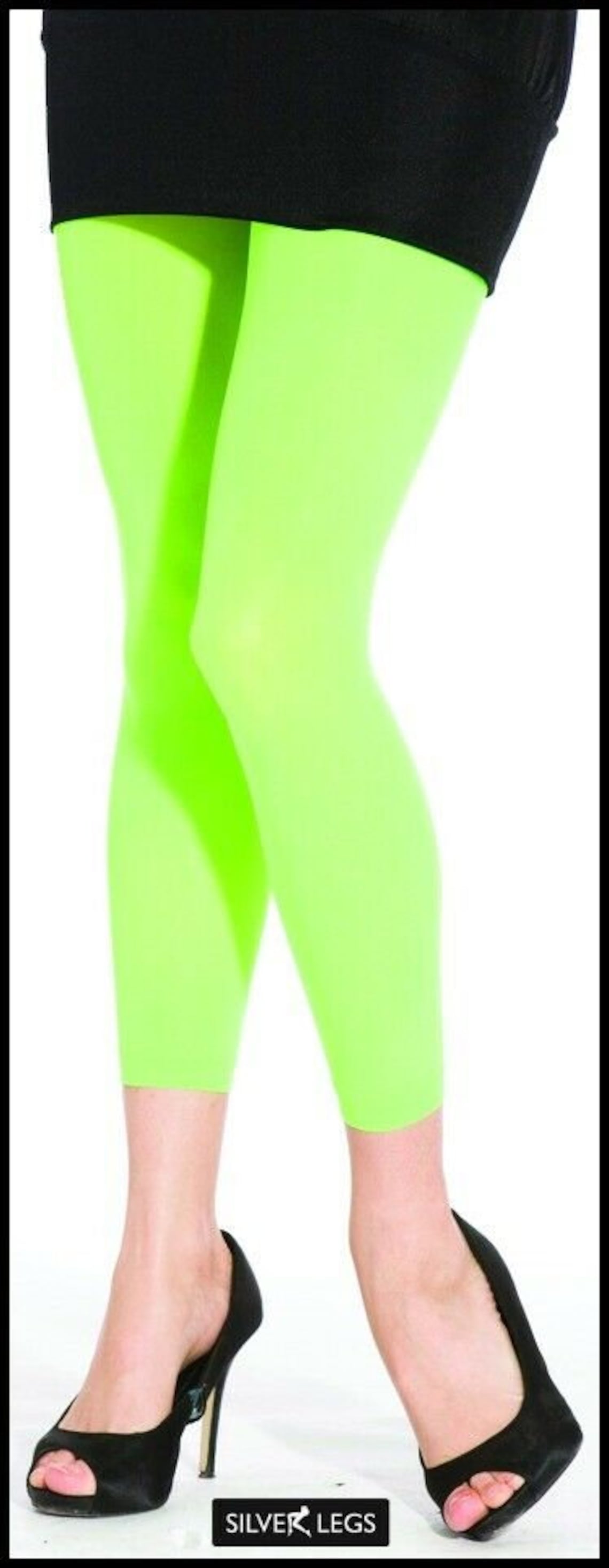 Silver Legs Italian 50 Denier Semi-opaque Footless Tights one - Etsy