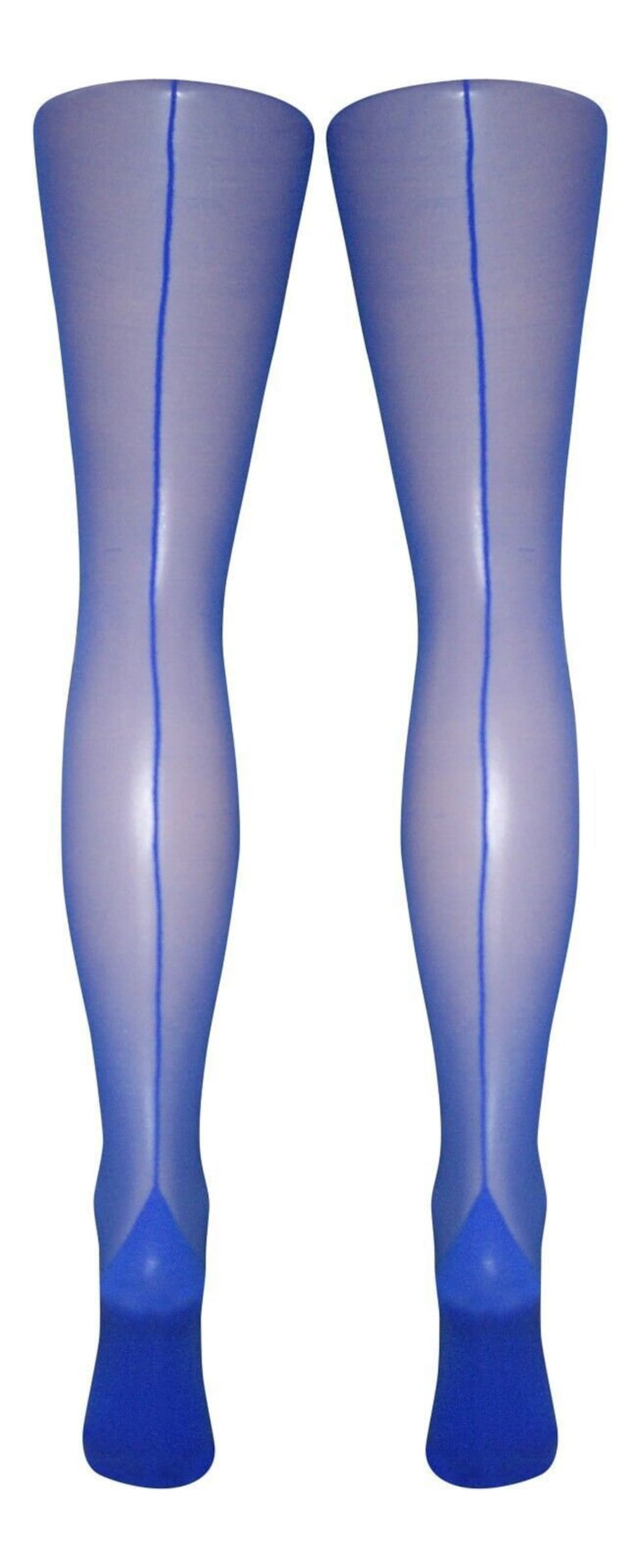 Stiletto Seam & Heel Stockings (XL) 5 Colours (made in Italy) - Etsy