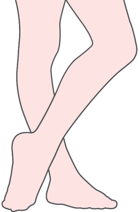 Pink White Girls Full Foot Dance Ballet Tights Ages 3 To 13 Made In