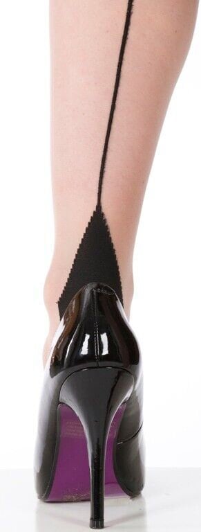 Silver Legs Italian 15 Denier Seam Stockings (4 Colour Ways in Medium ...