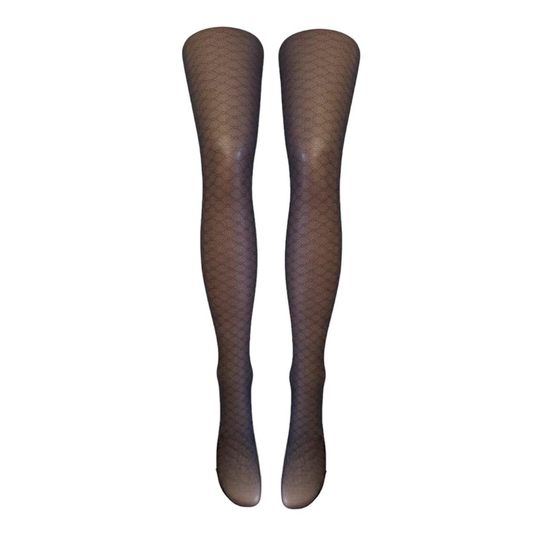 Fancy Double Diamond Tights - Etsy