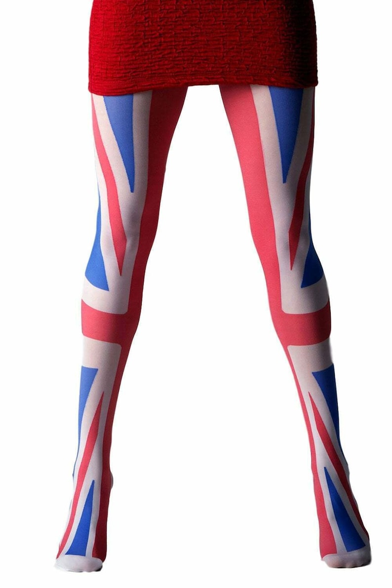 Union Jack Tights - Etsy