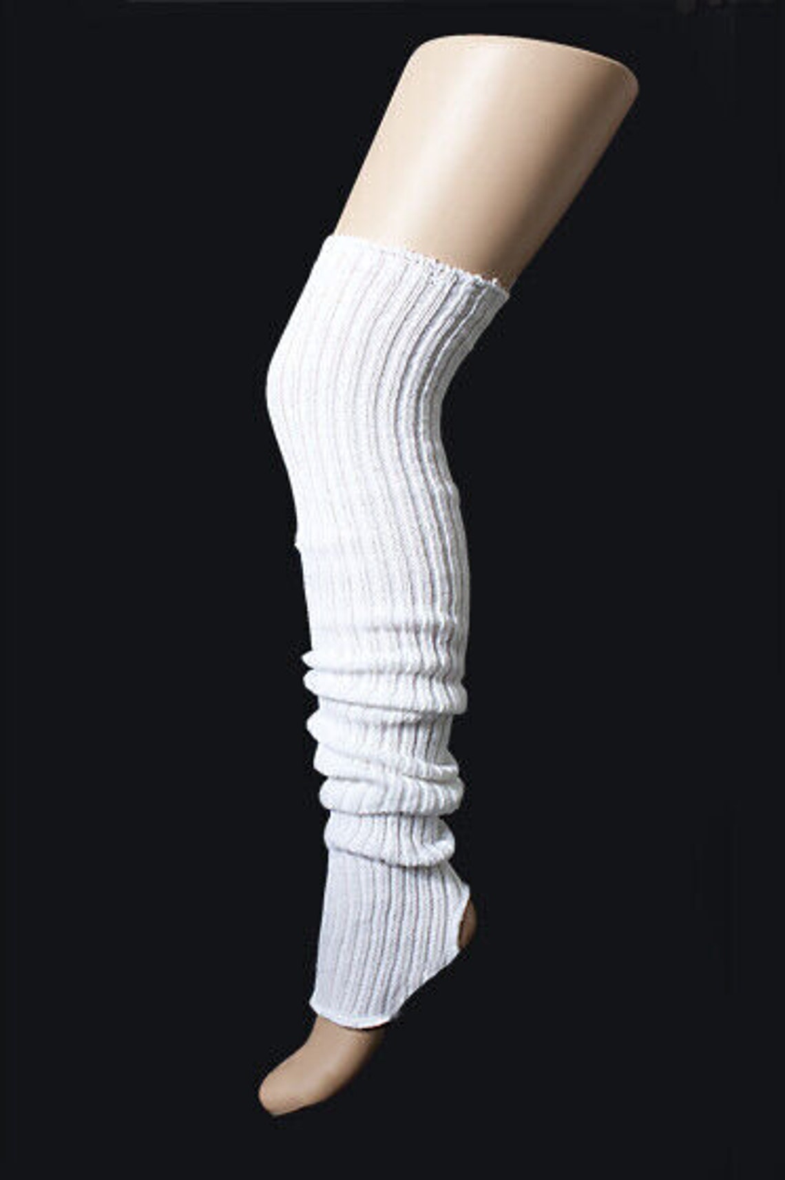 Stirrup Leg Warmers 90cm and 40cmsoft Ribbed Sparkle Ballet & Dancemade ...