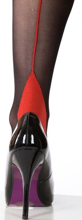 Silver Legs Italian 15 Denier Seam Stockings (4 Colour Ways in Medium ...