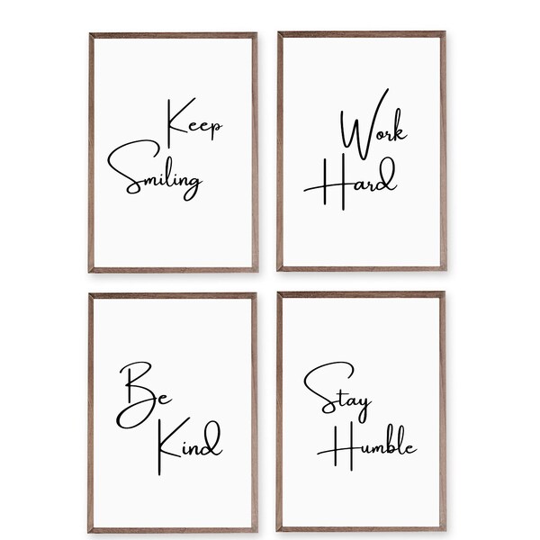 Be Kind Work Hard - Etsy