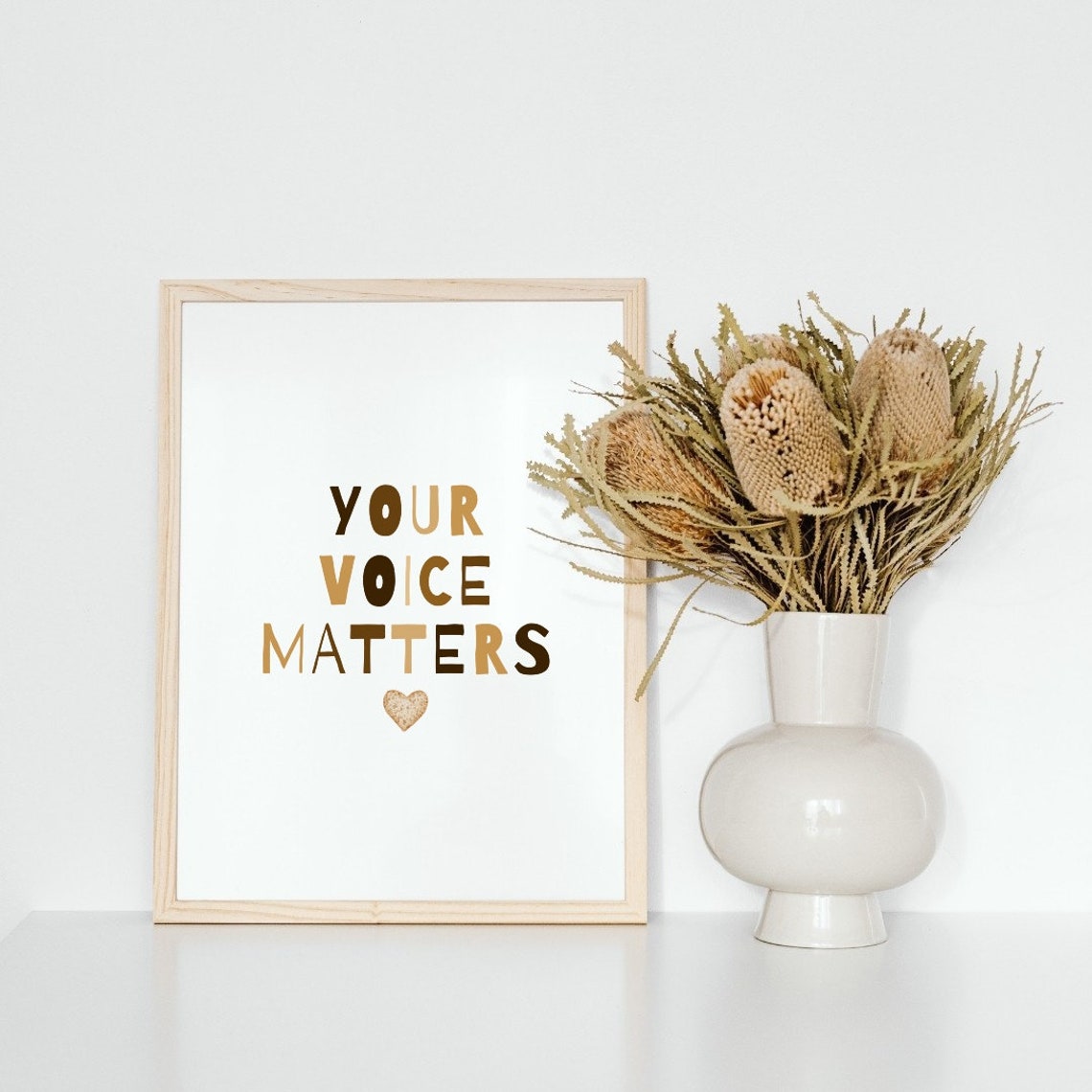 Your Voice Matters Digital Print Classroom Inspiring Print | Etsy