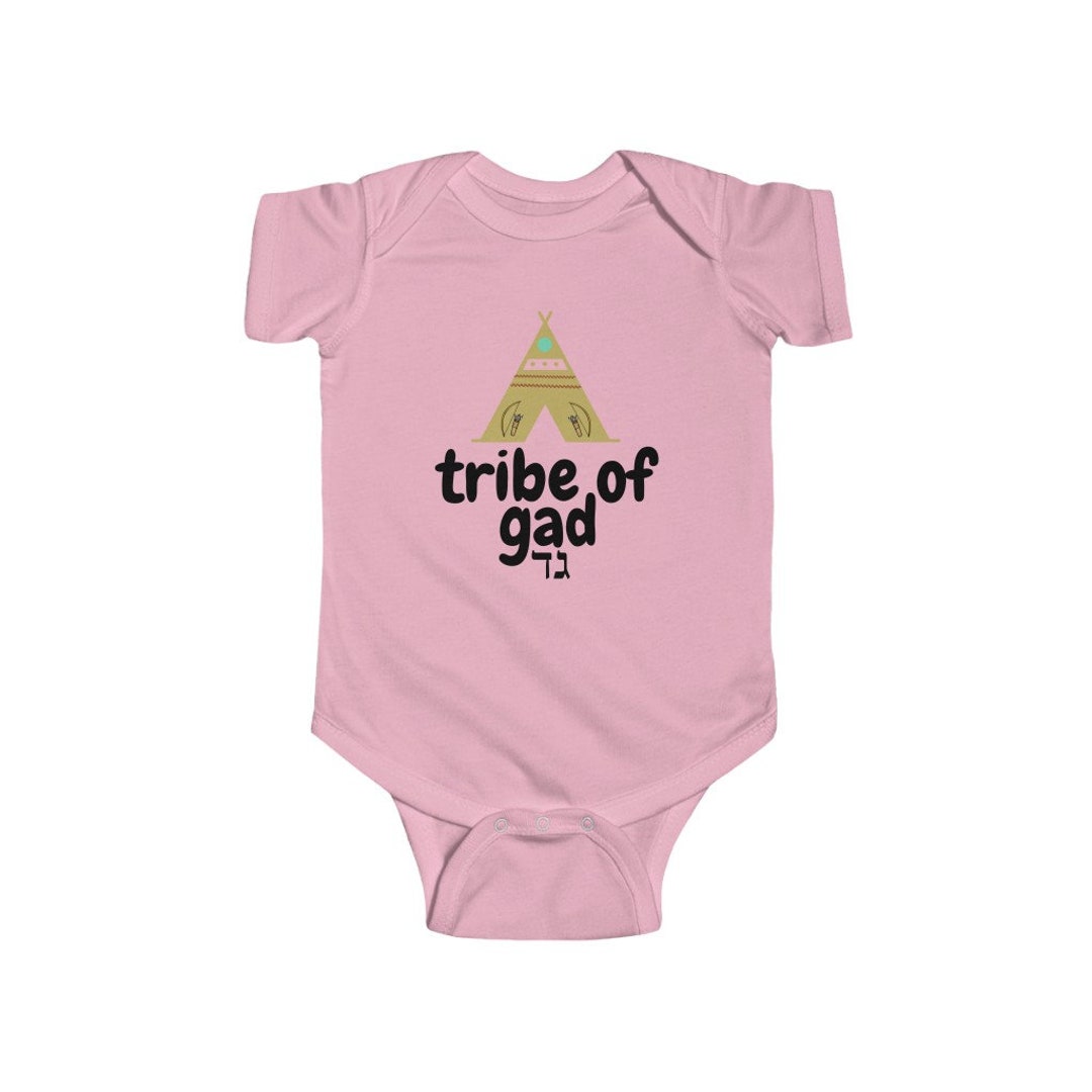 Tribe of Gad Bodysuit Gad Symbol Bodysuit Hebrew Israelite Baby ...