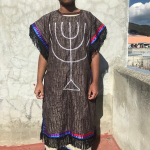 Stylized Camouflage Men’s Garment Hebrew Israelite Menorah Men’s ...