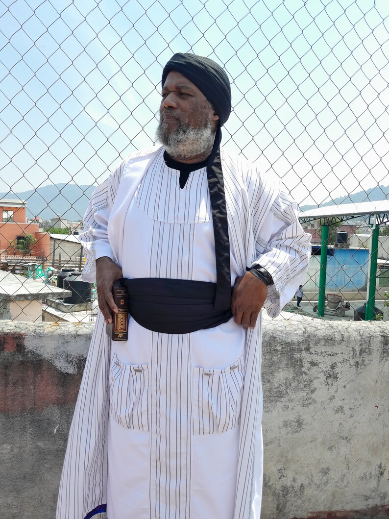 6m Poly Mitre Old School Traditional Turban Hebrew Israelite Mitri ...