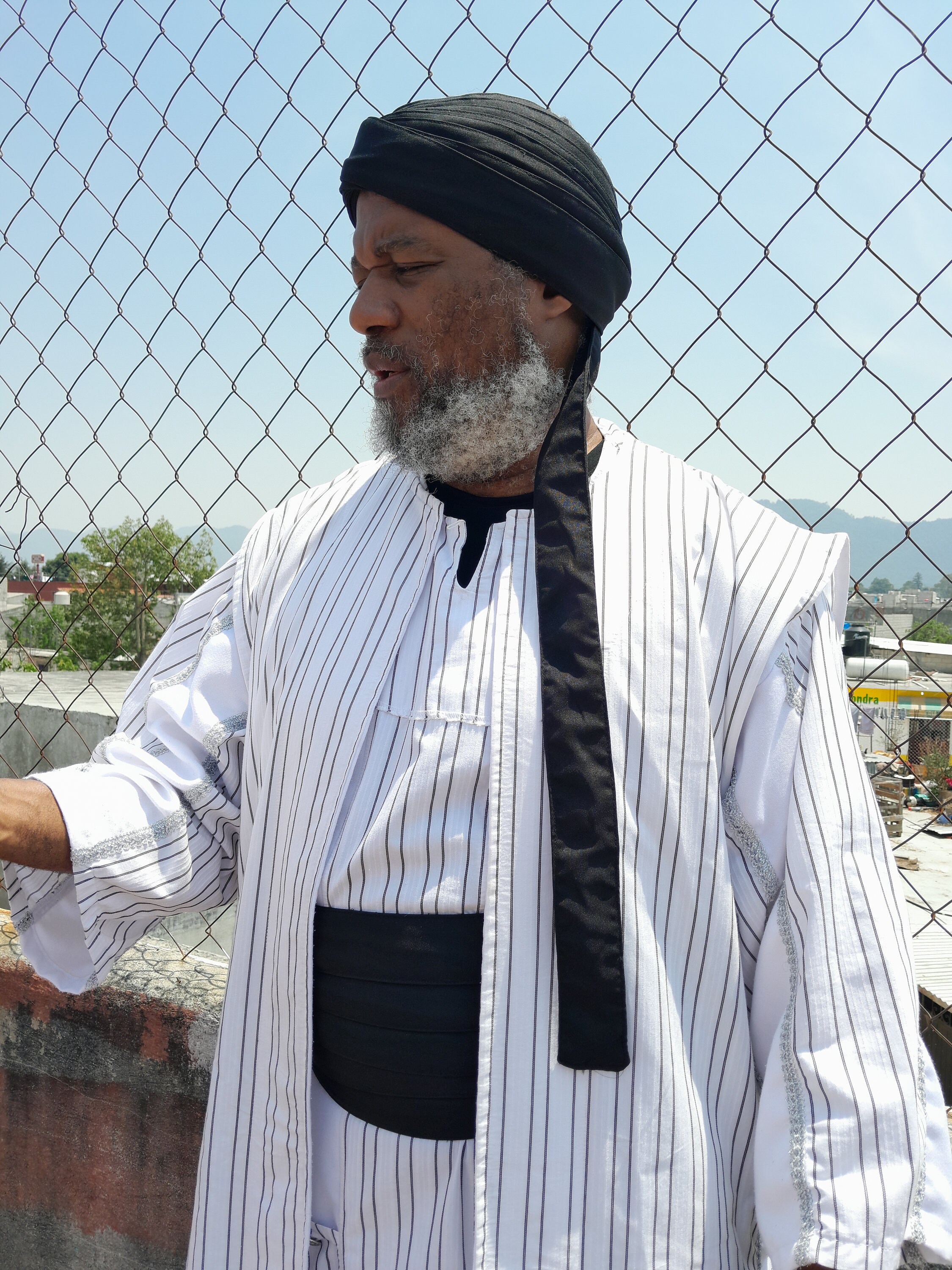 6m Poly Mitre Old School Traditional Turban Hebrew Israelite Mitri ...