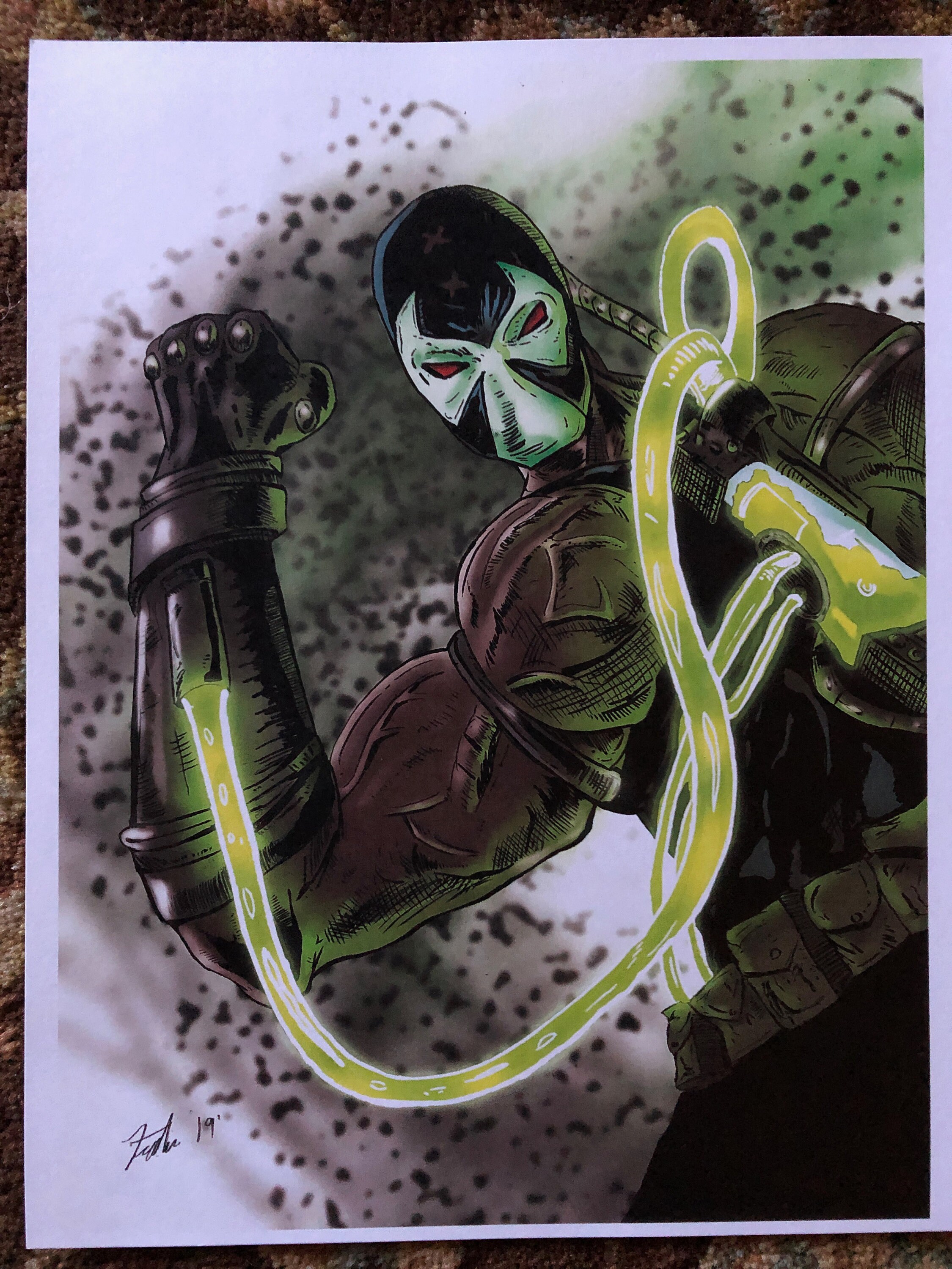 Bane PRINT - Etsy