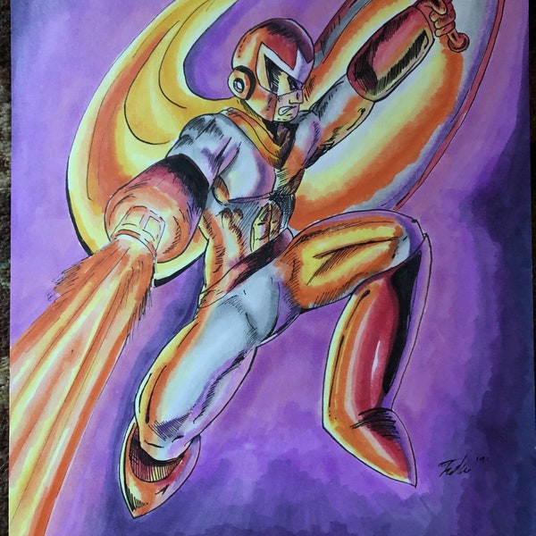 Protoman - Etsy