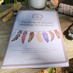 Smudge Prayer Book, Blessings and Intentions & Step-by-step ...