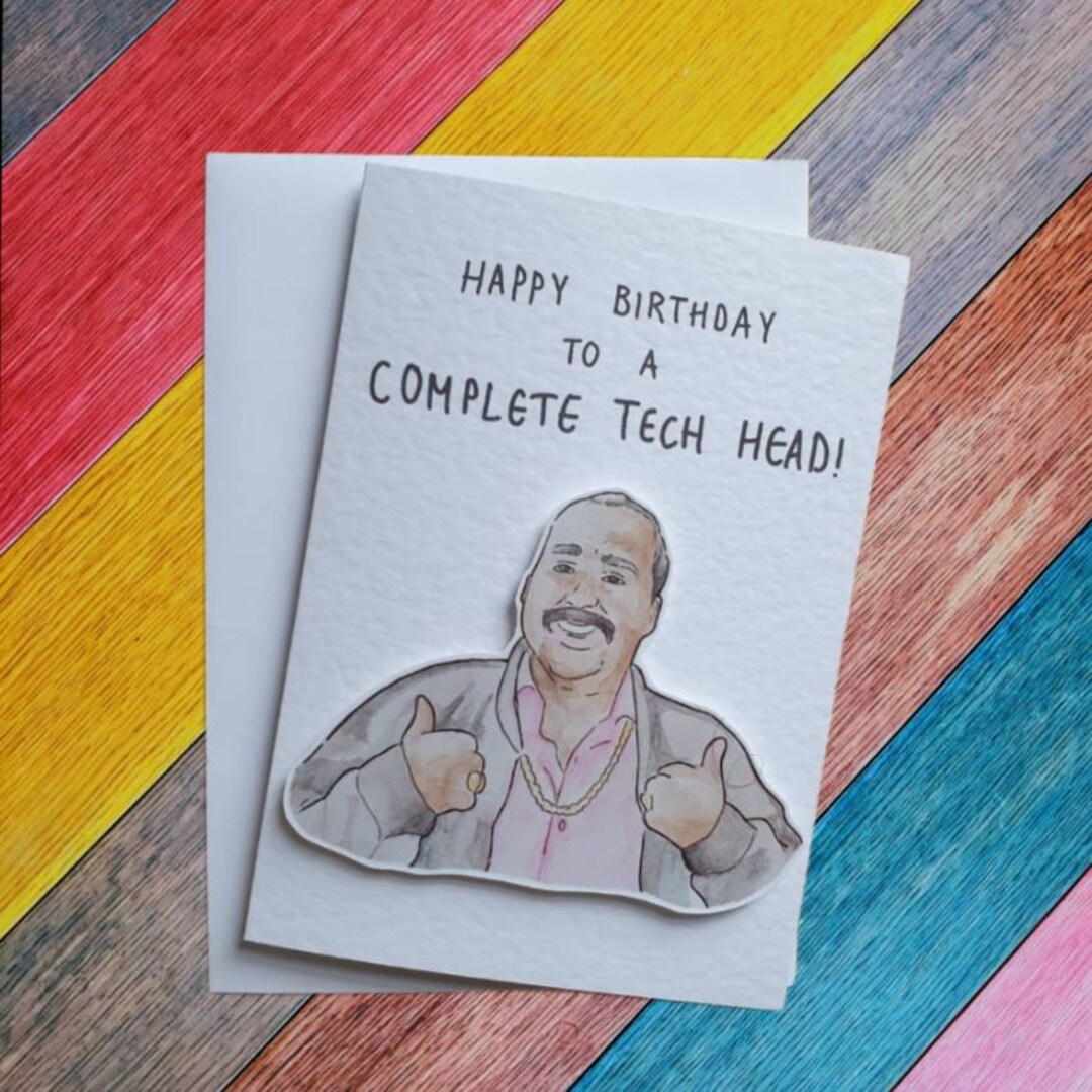Chabuddy G | PJDN | Handcrafted Birthday Card - Etsy UK