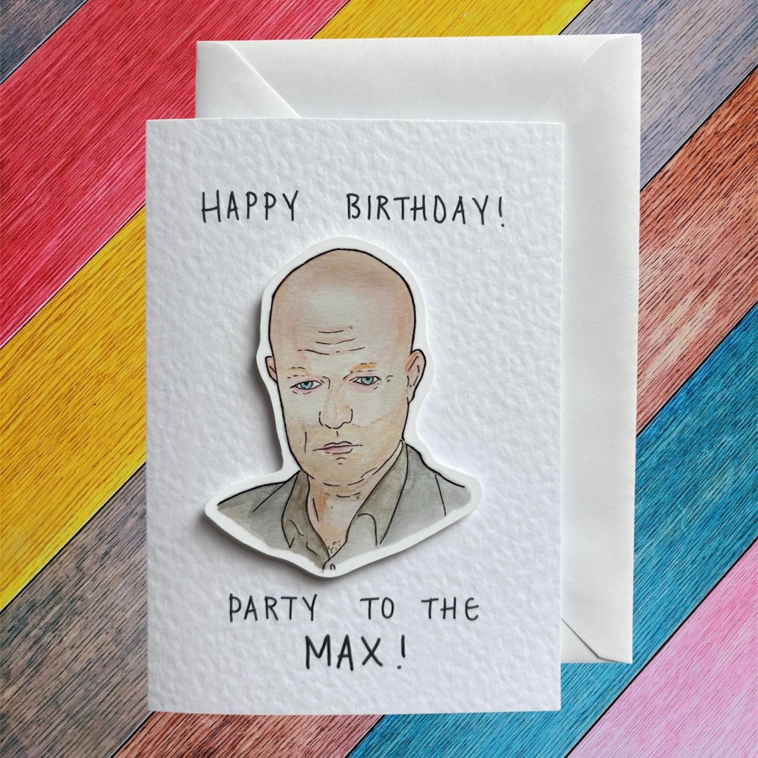 Max Branning | Handcrafted Birthday Card - Etsy