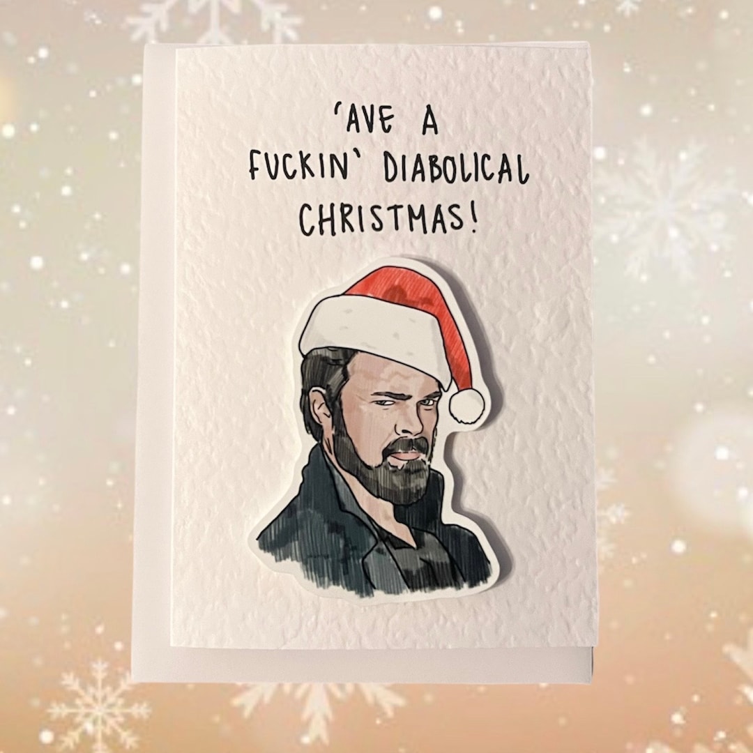 Billy Butcher | Handcrafted Christmas Card - Etsy UK