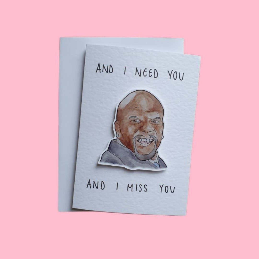 Terry Crews White Chicks Handcrafted Love Card - Etsy