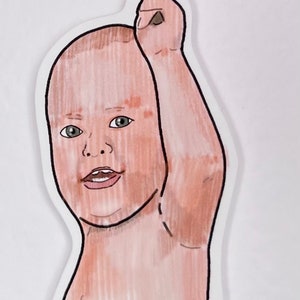 Fully Conscious Baby (four Seasons) Meme | Handcrafted Birthday Card - Etsy