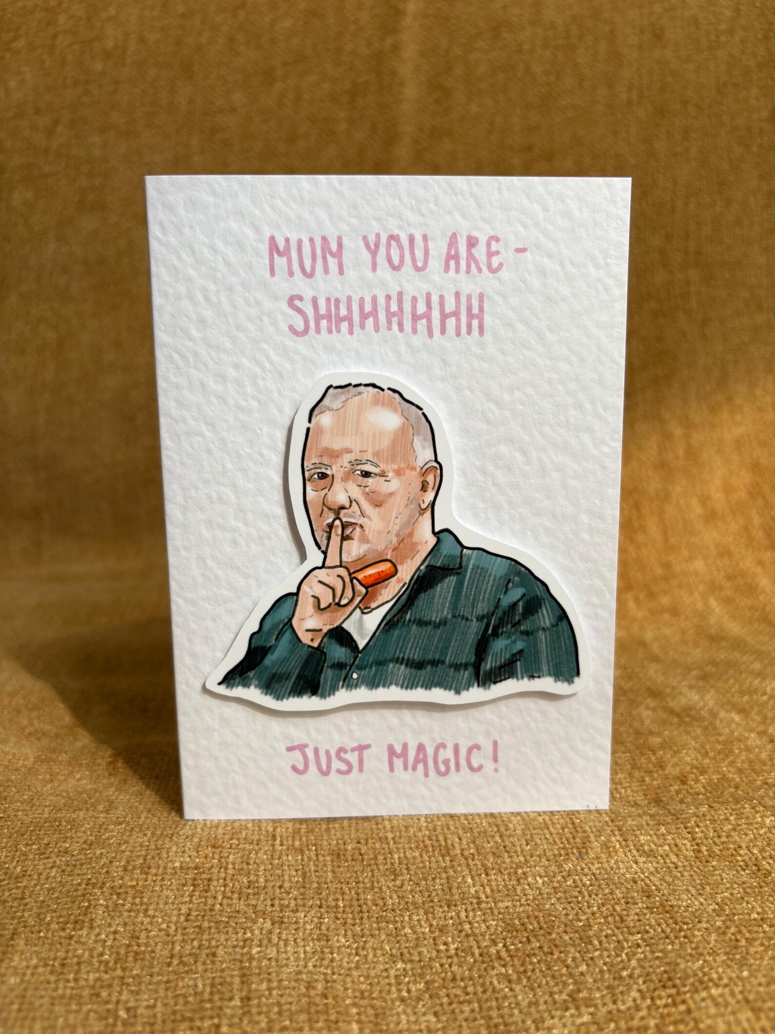 Bob Mortimer | Just Magic | Handcrafted Mother’s Day Card - Etsy