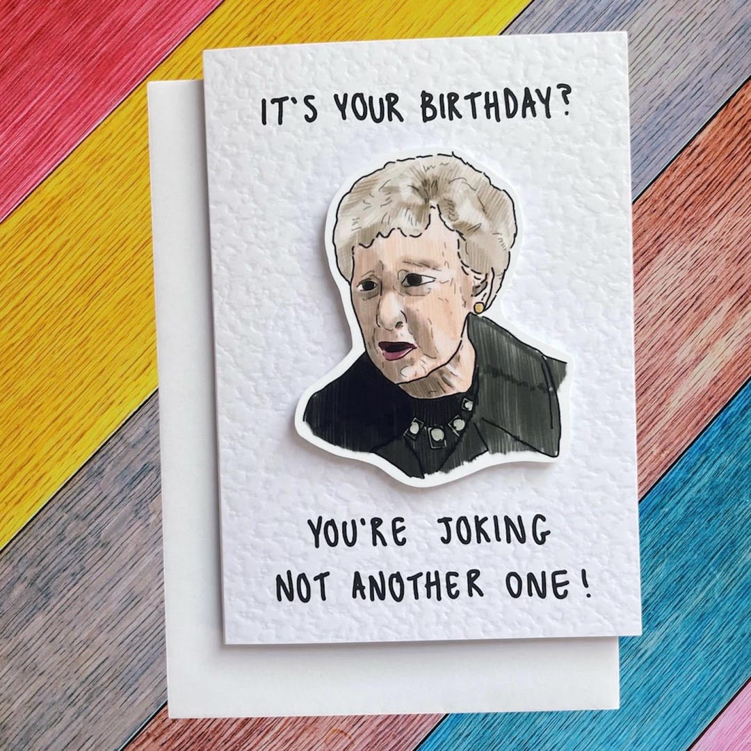 Not Another One | Meme | Handcrafted Birthday Card - Etsy