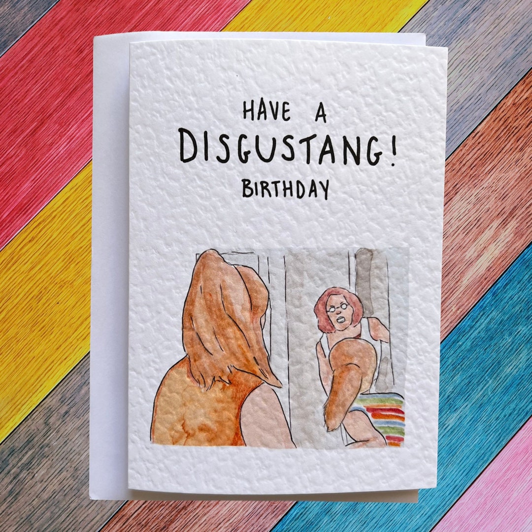 DISGUSTANG!!! Meme | Handcrafted Birthday Card - Etsy