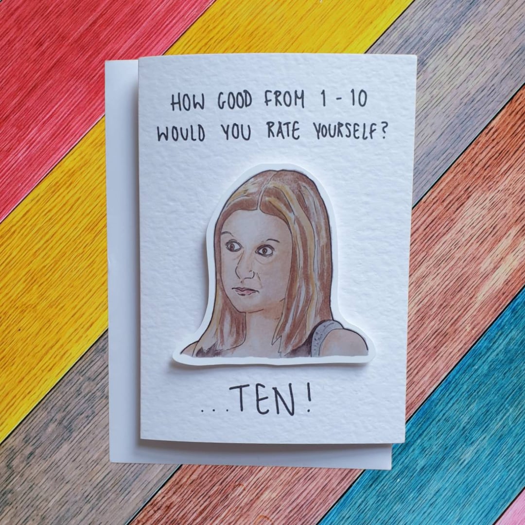 Evil Rachel X Factor Handcrafted Greeting Card - Etsy