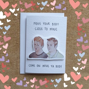 Ant and Seb | X Factor | Handcrafted Valentine's Card - Etsy UK