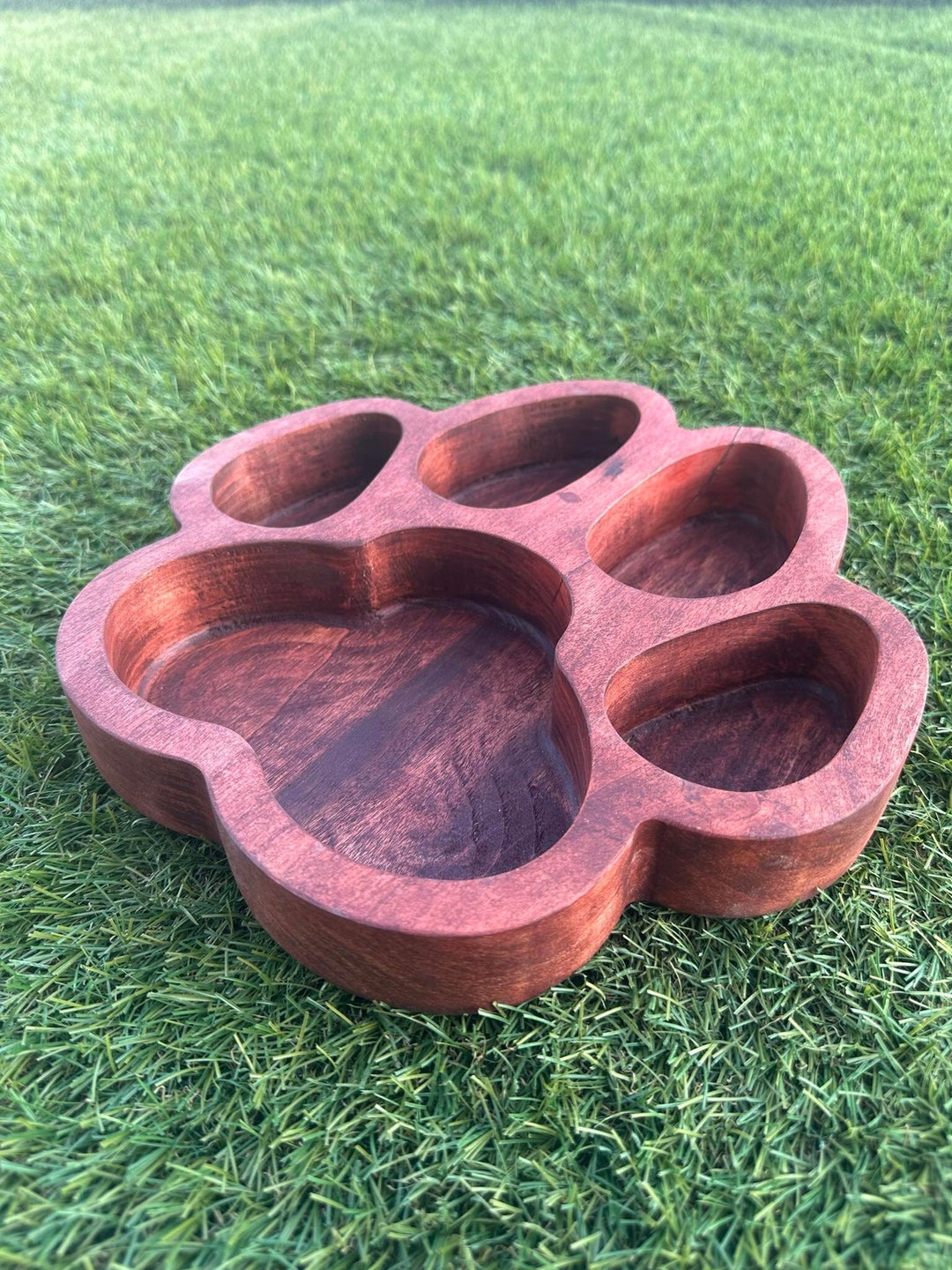 Wooden Paw Bowls - Etsy