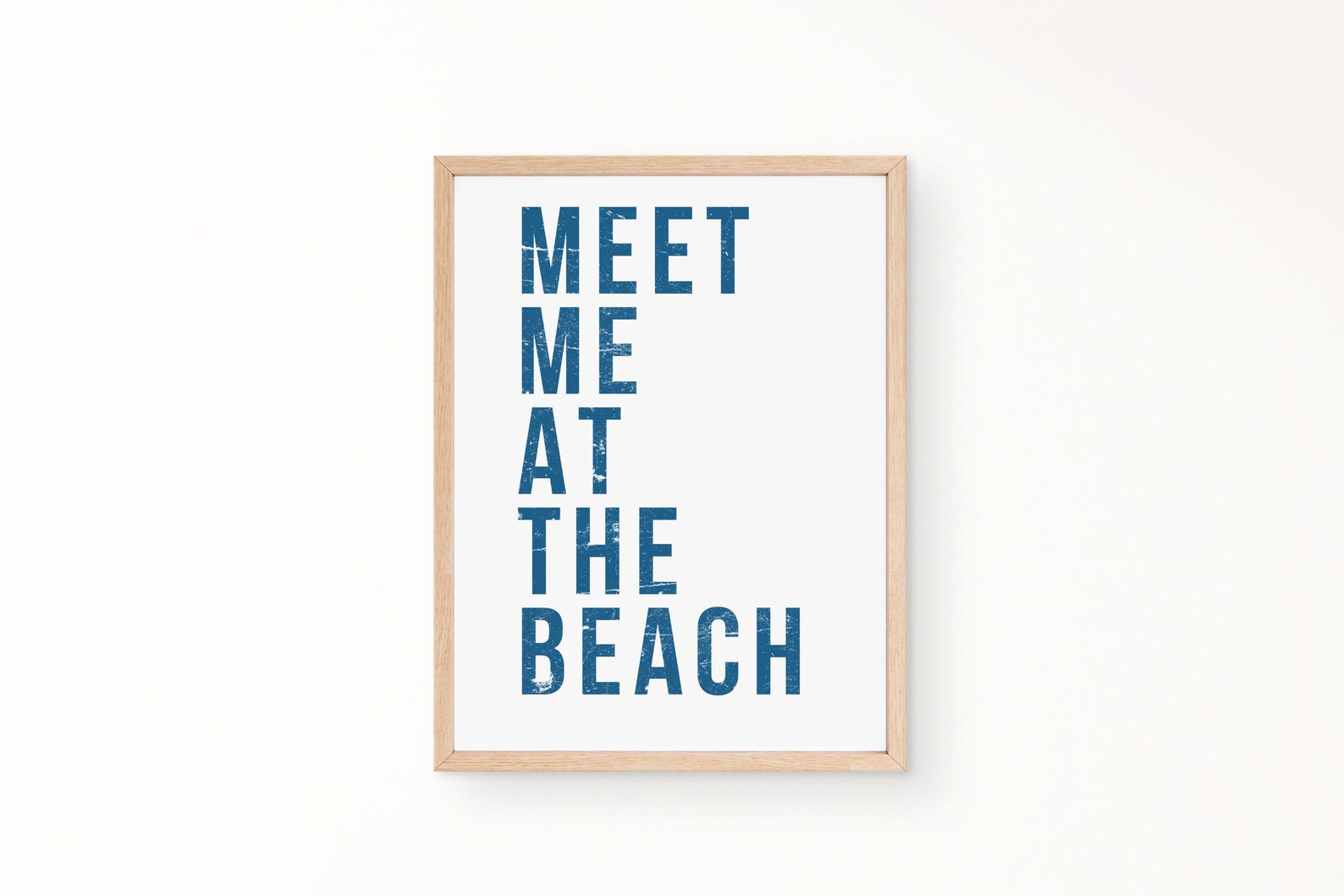 Meet Me at the Beach Sign, Printable Meet Me at the Beach Poster,surfer ...
