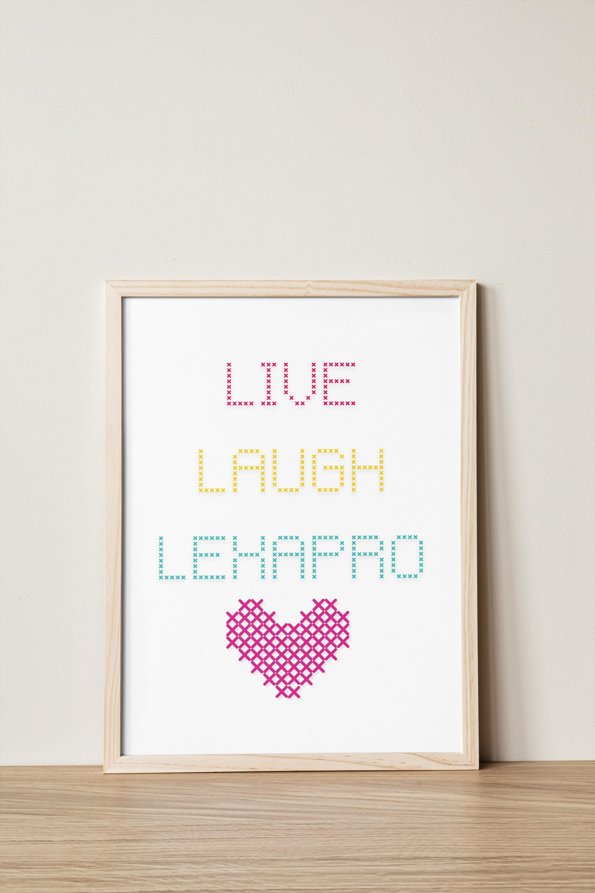 Live Laugh Lexapro Sign, College Apartment Prints Mental Health, It's ...