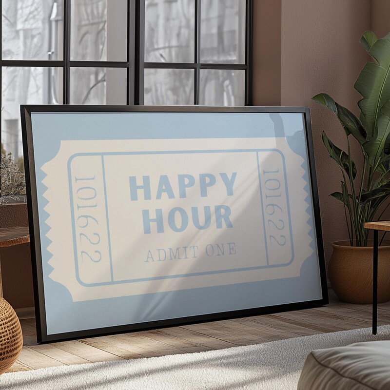 Happy Hour Club Vintage Sign - Etsy